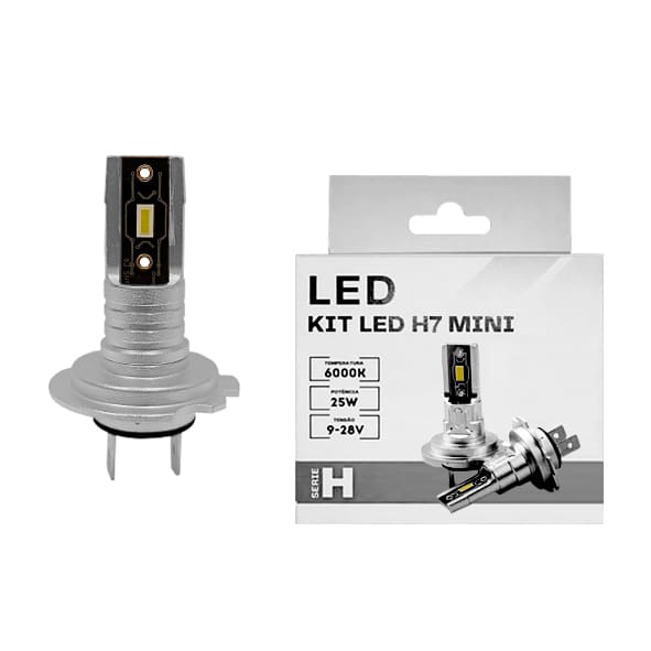 Kit Led MSE H7 Mini 25W 6000K 3960lm (DUO) - Ignition Vortex